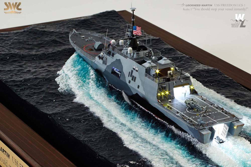 Галерея - Модель корабля "USS Freedom LCS-1"